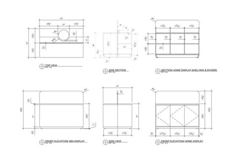 Tradeshow Exhibit Millwork Cad Shop Drawing Services By Ag Cad Designs