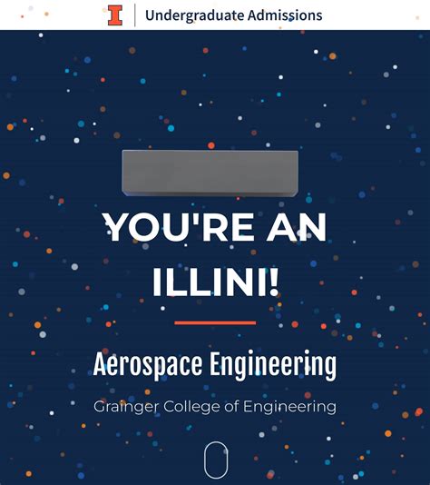 Accepted For Aerospace Engineering At Uiuc R Uiuc