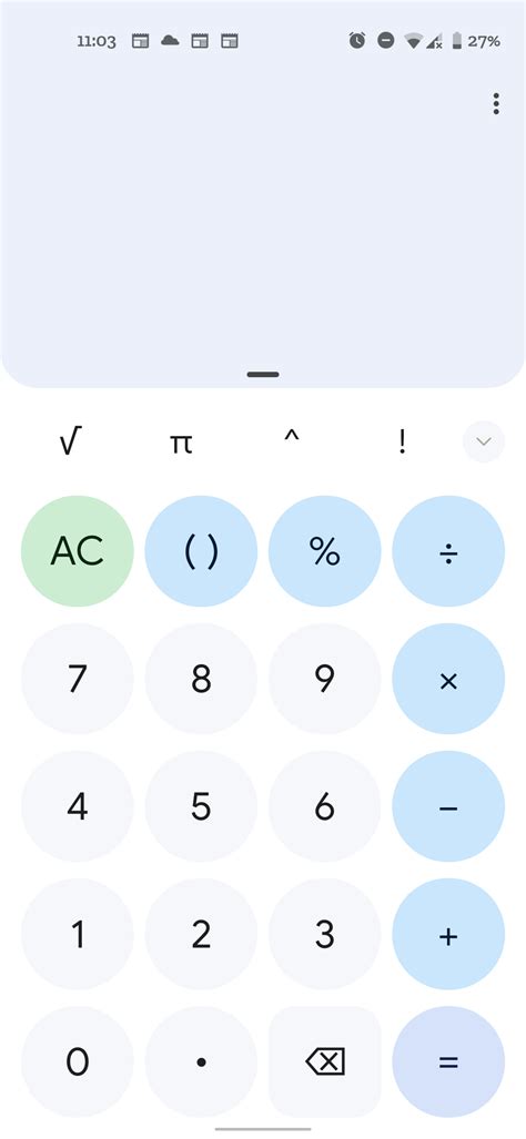 Uhm Im Still On Android 11 But My Calculator Looks Like Android 12