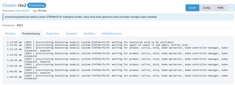 Rancher V264 Rc3 Provisioning Rke2 Stalls Waiting For Infra
