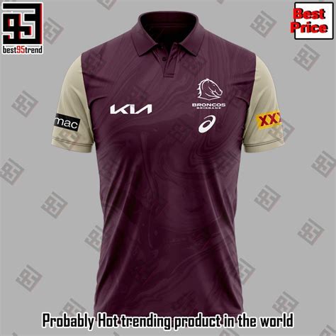 All Heart Finals 2023 Brisbane Broncos Polo Shirt