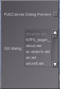 Howto Processing Legacy PUI Dialogs Using Canvas FlightGear Wiki