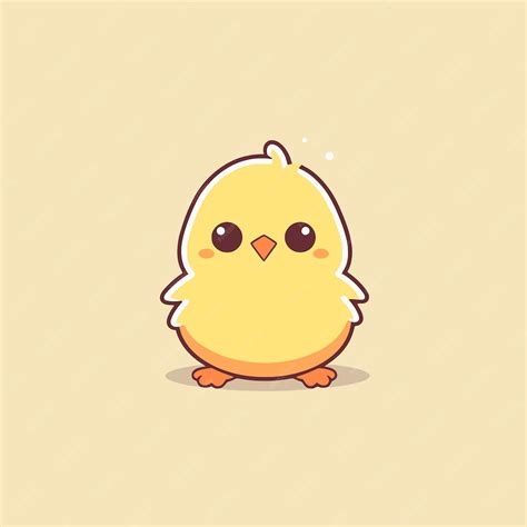 Premium Vector Cute Kawaii Chicken Chibi Mascot Vector Cartoon Style