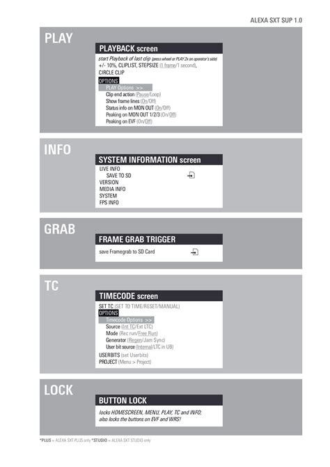 Arri Alexa Sxt User Manual Prakm7 Page 191 Flip Pdf Online