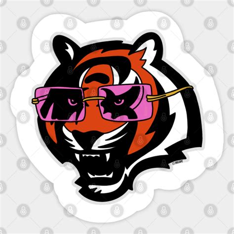 Joe Burrow Bengals Bengals Sticker Teepublic