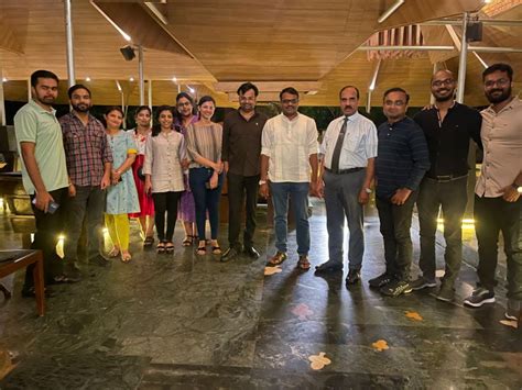 Dr Tss Rao On Linkedin ‘farewell ‘ Party For Raghav And Preethika