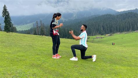 She Said Yes Indian Cricketer Veda Krishnamurthy Announces Engagement To Karnataka Batter Arjun