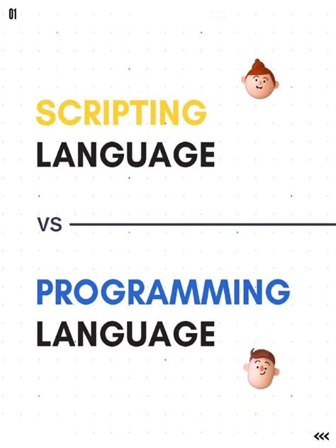 Scripting Language Vs Programming Language Pdf