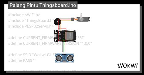 Palang Pintu Thingsboard Ino Wokwi Esp Stm Arduino Simulator