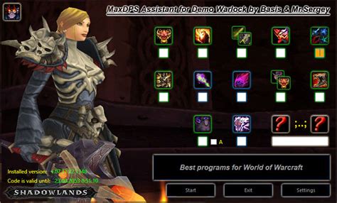 Warlock — Maxdps Assistant Warlock — Maxdps Assistant