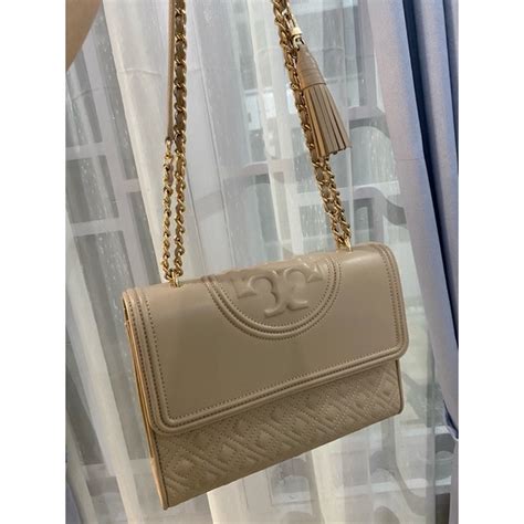Jual TORY BURCH FLEEMING SHOULDER BAG BEDROCK Shopee Indonesia