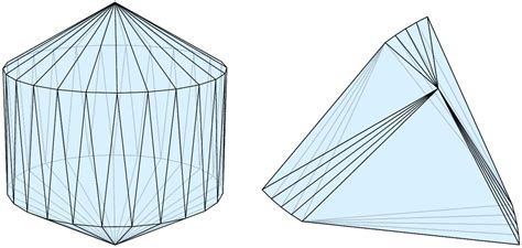 Left A Polyhedron Of Goldberg [8] With 100 Congruent Isosceles Download Scientific Diagram