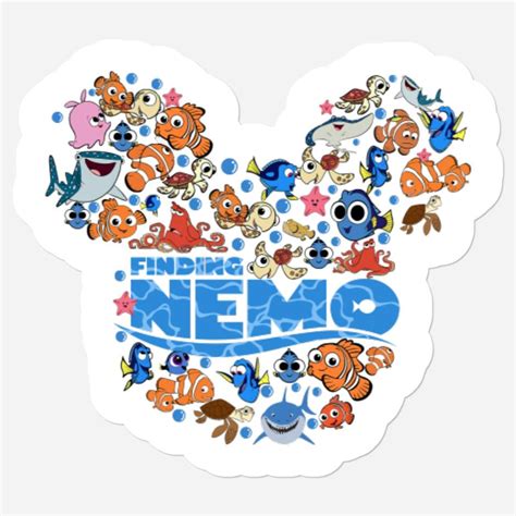 Finding Nemo Stickers Disney Nemo Stickers Nemo Stickers Disney