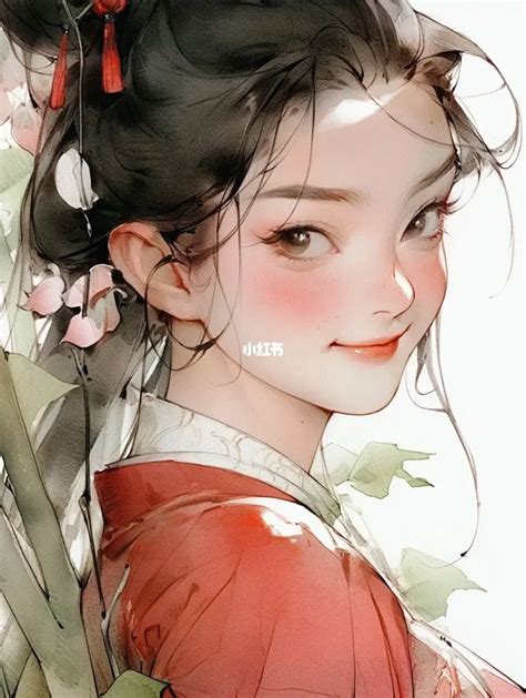 midjourney ai绘画 古风头像 含咒语