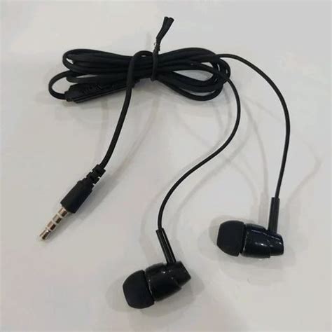 Black Wired Earphone Mobile At Piece In Jalandhar Id