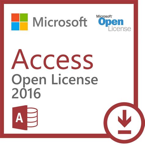 Microsoft Access 2016 Open License