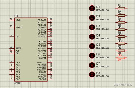 Keil4与proteus联合仿真实现流水灯实验andandstm32实现通过寄存器实现流水灯keil Protuse联调stm32 Csdn博客