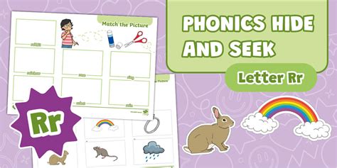 Phonics Hide And Seek Letter Rr