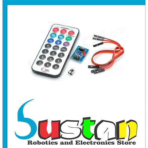 Jual HX1838 NEC Code Infrared Remote Control Module DIY Kit Arduino