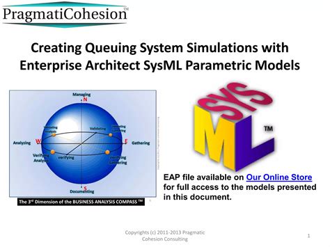 Creating Queuing System Simulations With Enterprise Architect Sysml