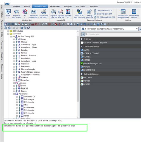 Tqs Revit Export Error Autodesk Community