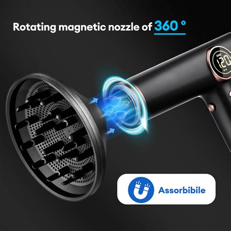 High Speed Bldc Hair Dryer Brushless Motor World Dual Voltage Led