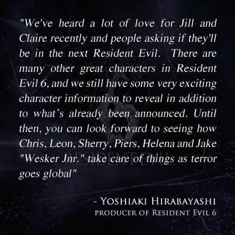 Image Re6 Quote Resident Evil Wiki The Resident Evil Encyclopedia