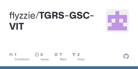 Issues · Flyzzietgrs Gsc Vit · Github