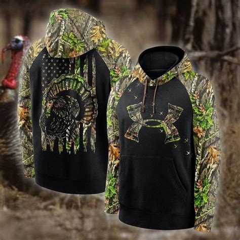 Turkey Hunting Camo Hoodie 3d Styletrendy