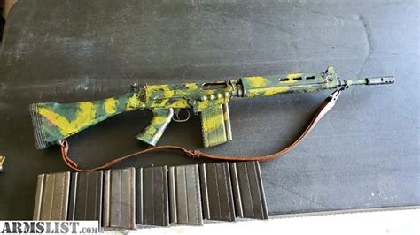 ARMSLIST For Sale DSA Rhodesian FAL 308 7 62 Nato LMT Receiver And 8 Magazines