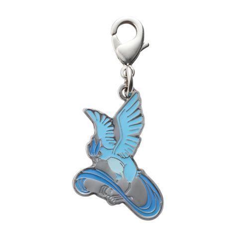 Metal Keychain Articuno Pokémon National Pokédex Meccha Japan
