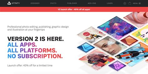 serif has released affinity v2 what does this mean for users