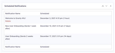 gravity forms notification scheduler gravity perks by gravity wiz