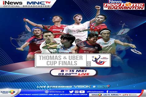 Thomas Uber Cup Finals Hari Ini India Vs Jerman Indonesia Vs Singapura Dan Korea