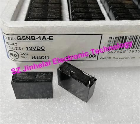 100new And Original Omron Relay G5nb 1a E 24vdc 12vdc 5vdc In Relays