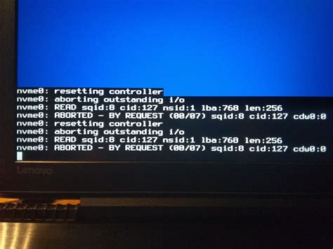 NVMe Controller Problem The FreeBSD Forums