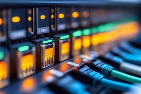 Network Switch Ethernet Connection Server Data Transfer 69140906 Stock