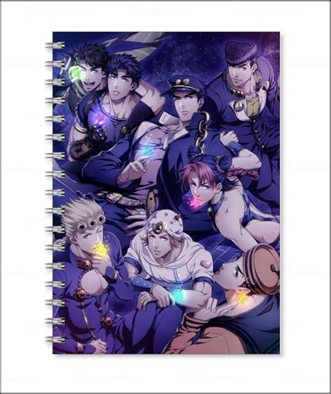 Тетрадь Невероятные приключения ДжоДжо Jojos Bizarre Adventure №7