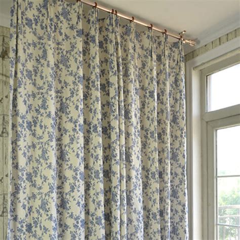 더쉼 꽃무늬 빈티지 꽃 플라워 커튼 레트로 커텐 위시버킷