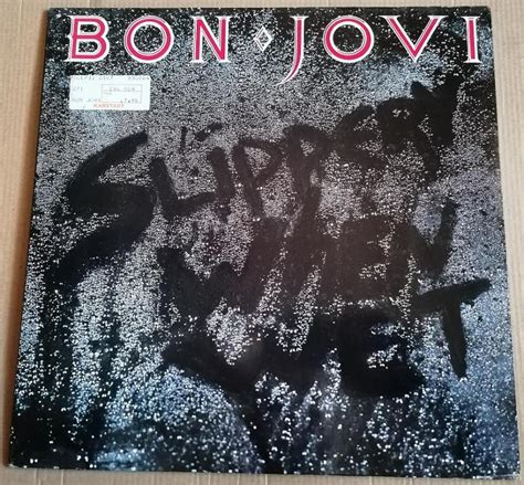 Lp Bon Jovi Slippery When Wet Ex Top Stav 1986 Aukro