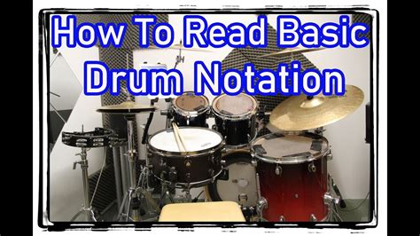 How To Read Basic Drum Notation Drum Tutorial Lesson Youtube