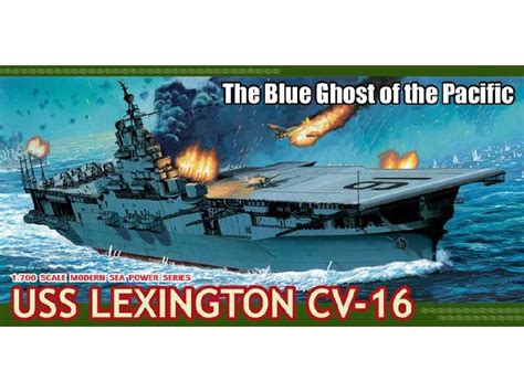 Uss Lexington Cv 16 Essex Class Carrier