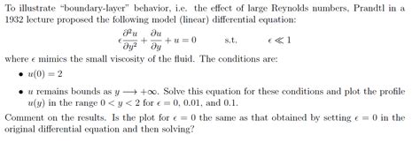 To Illustrate Boundary Layer Behavior Ie The