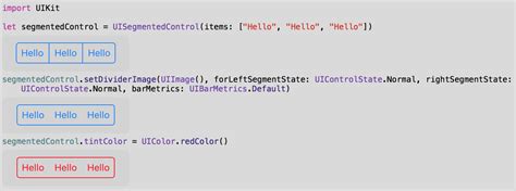 Ios How To Remove Border From UISegmentController Stack Overflow
