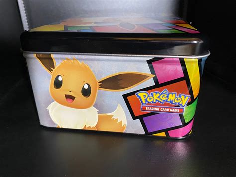 Pokemon Eevee Special Collectors Chest Lunchbox Etsy