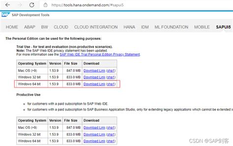 Sap Web Ide本地环境搭建 Csdn博客