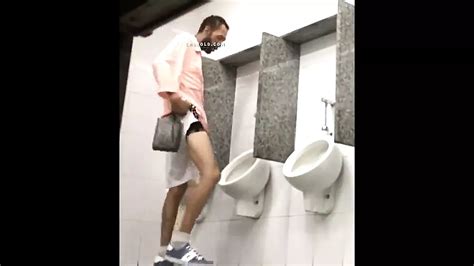 Cool In Front Of The Urinal Gay Hunk Masturbation Porn 7a Xhamster