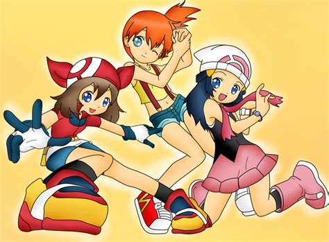 Misty May And Dawn By Ghostheartx3 On Deviantart