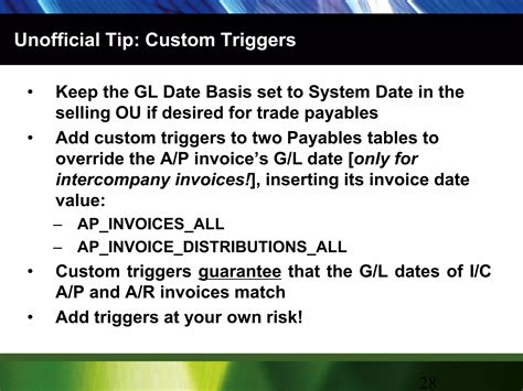 Oracle Ebs Intercompany Invoicing Pptx