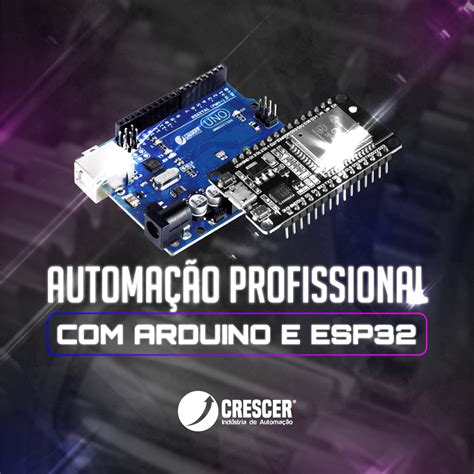Profissional Em Automação Com Arduino E Esp32 Crescer Indústria D